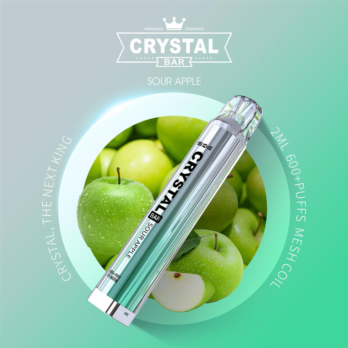 Crystal Bar Sour Apple | elfbar600.bayern – Elfbar600.Bayern